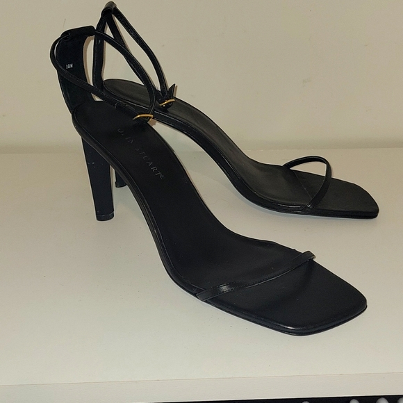Colin Stuart | Shoes | Colin Stuart Black Ankle Strap Heel | Poshmark